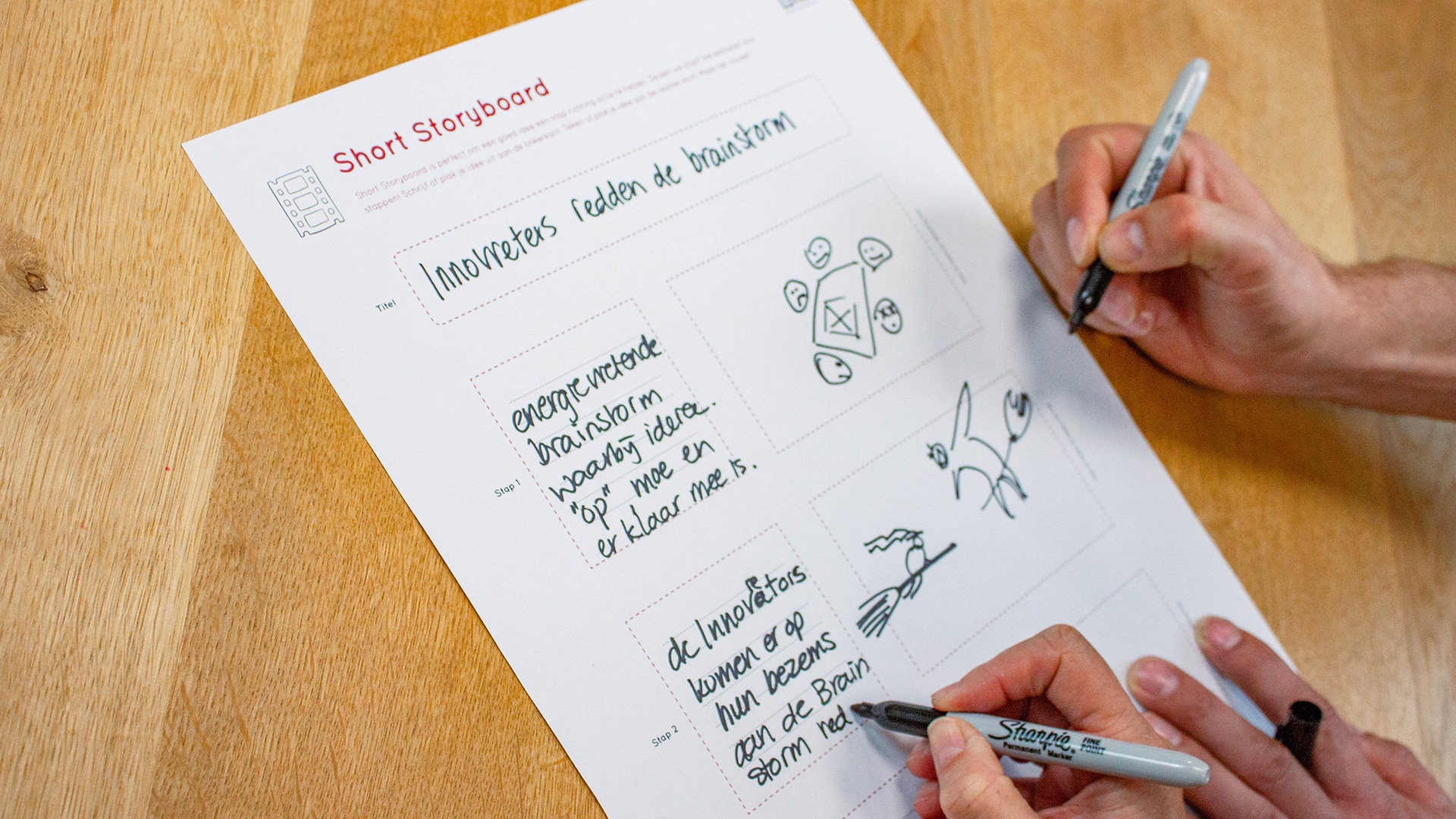 Short Storyboard-methode | Breng je idee in actie